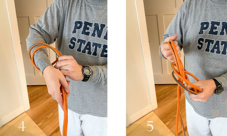 How to Organize Extension Cords - Make a Daisy Chain! - List in Progress