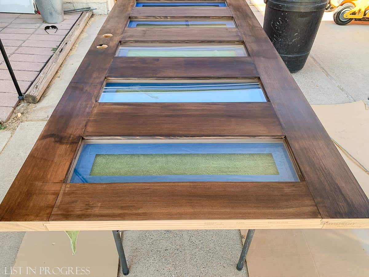 Tips to Install and Stain a New Front Door - List in Progress